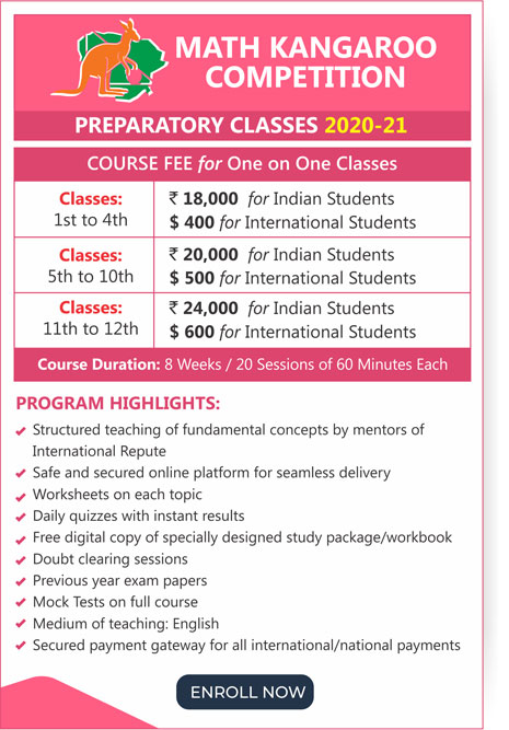 Online Preparatory Classes-Math kangaroo